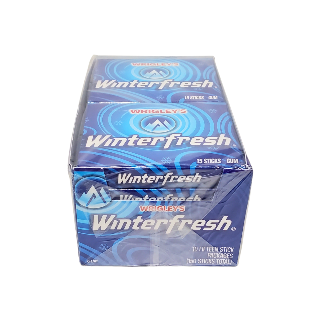 Candyzoo wholesale inc.| Wrigley's Winterfresh 15pc 10ct - Candyzoo ...